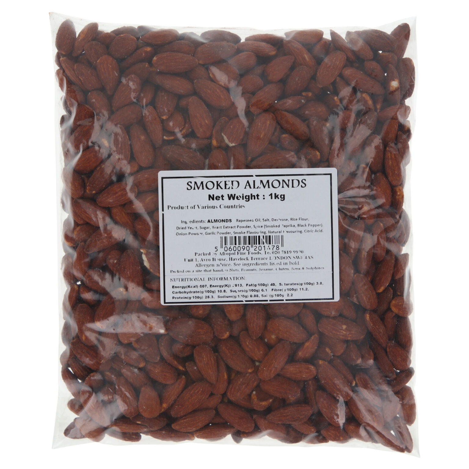 Almonds Smoked - Afropol