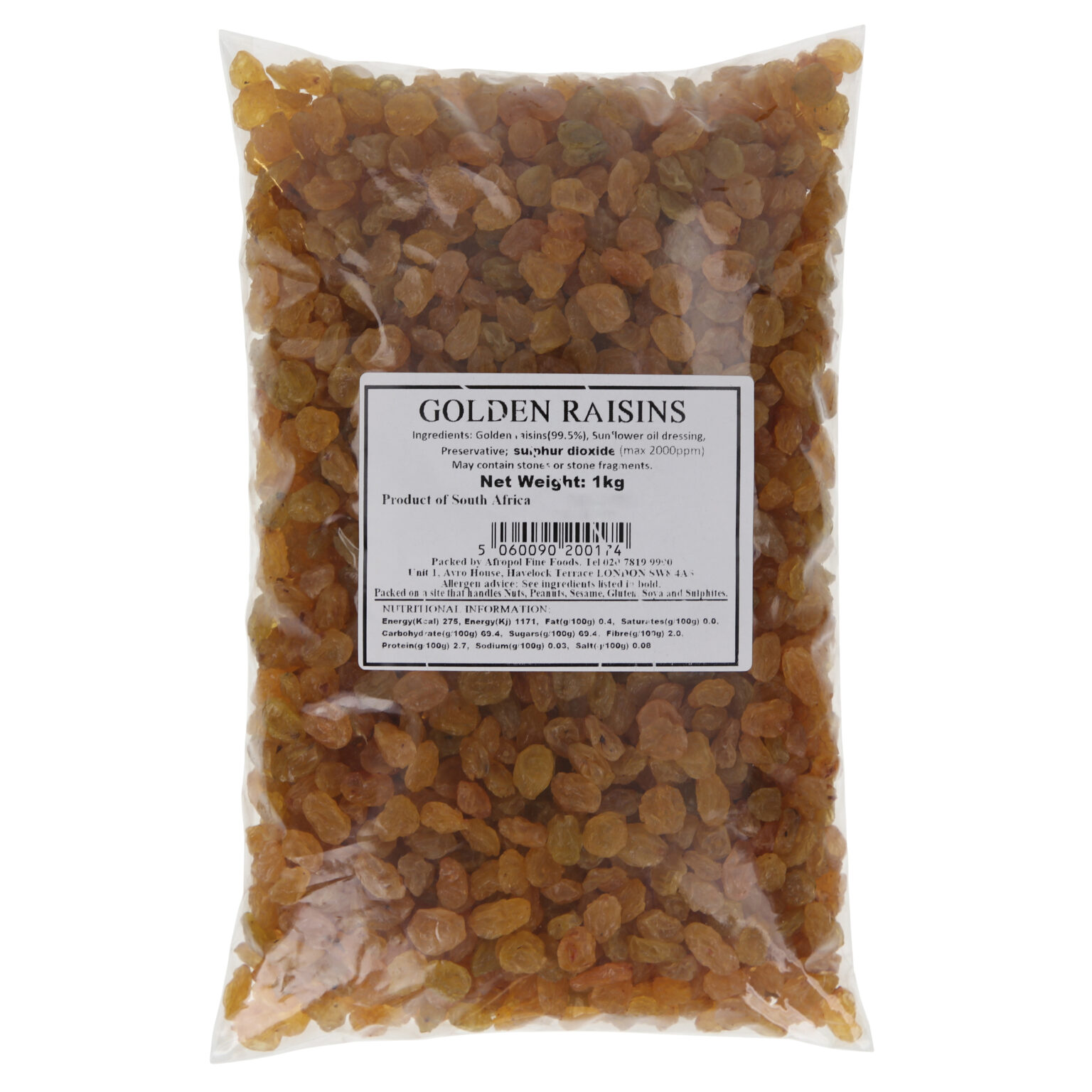 Raisins Golden - Afropol